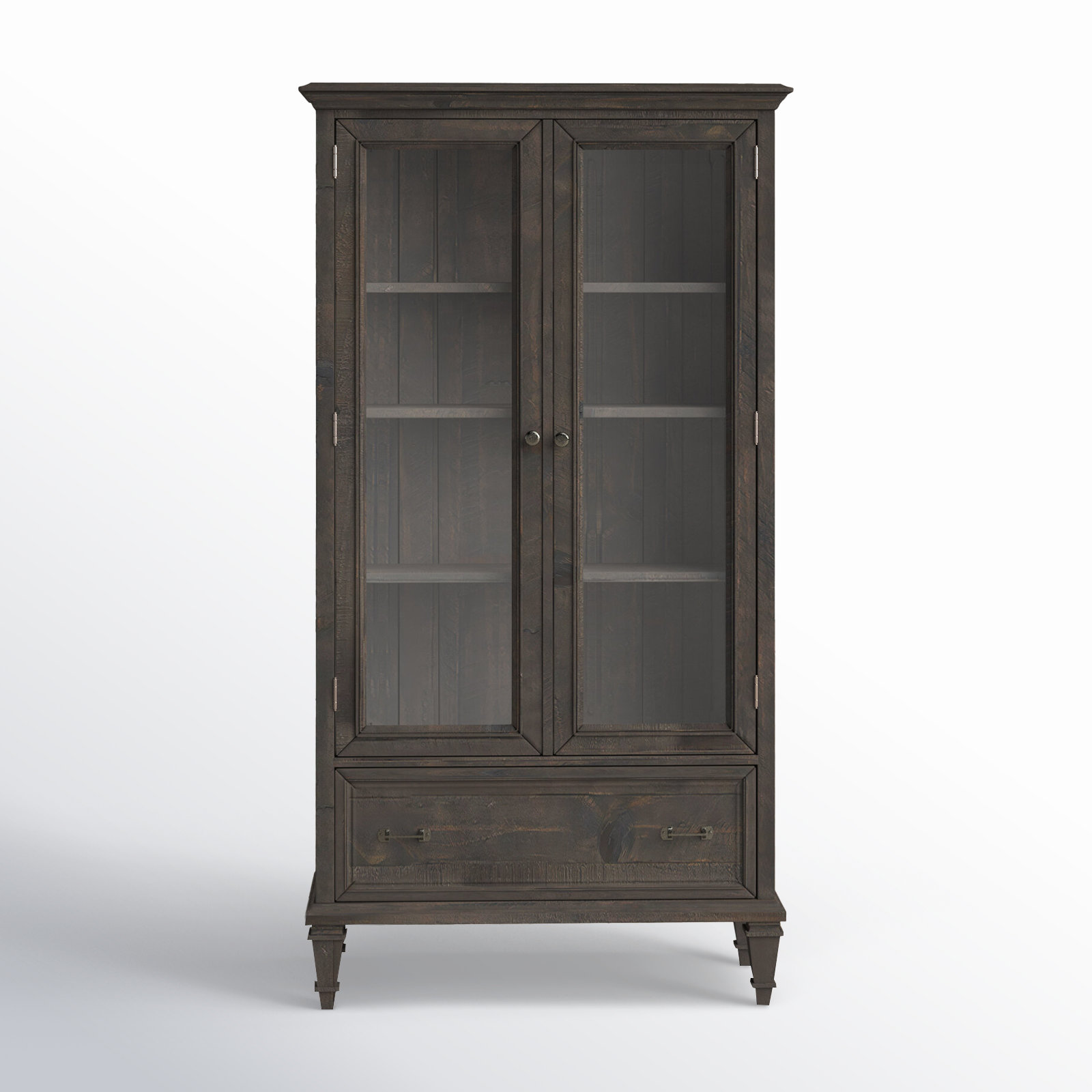 Birch Lane™ Kerey 75" H x 40" W Solid Wood Standard Bookcase & Reviews ...