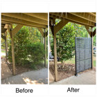 Barrette Outdoor Living Decorative Screen Panel Frame Kit with 2 ft. x ...