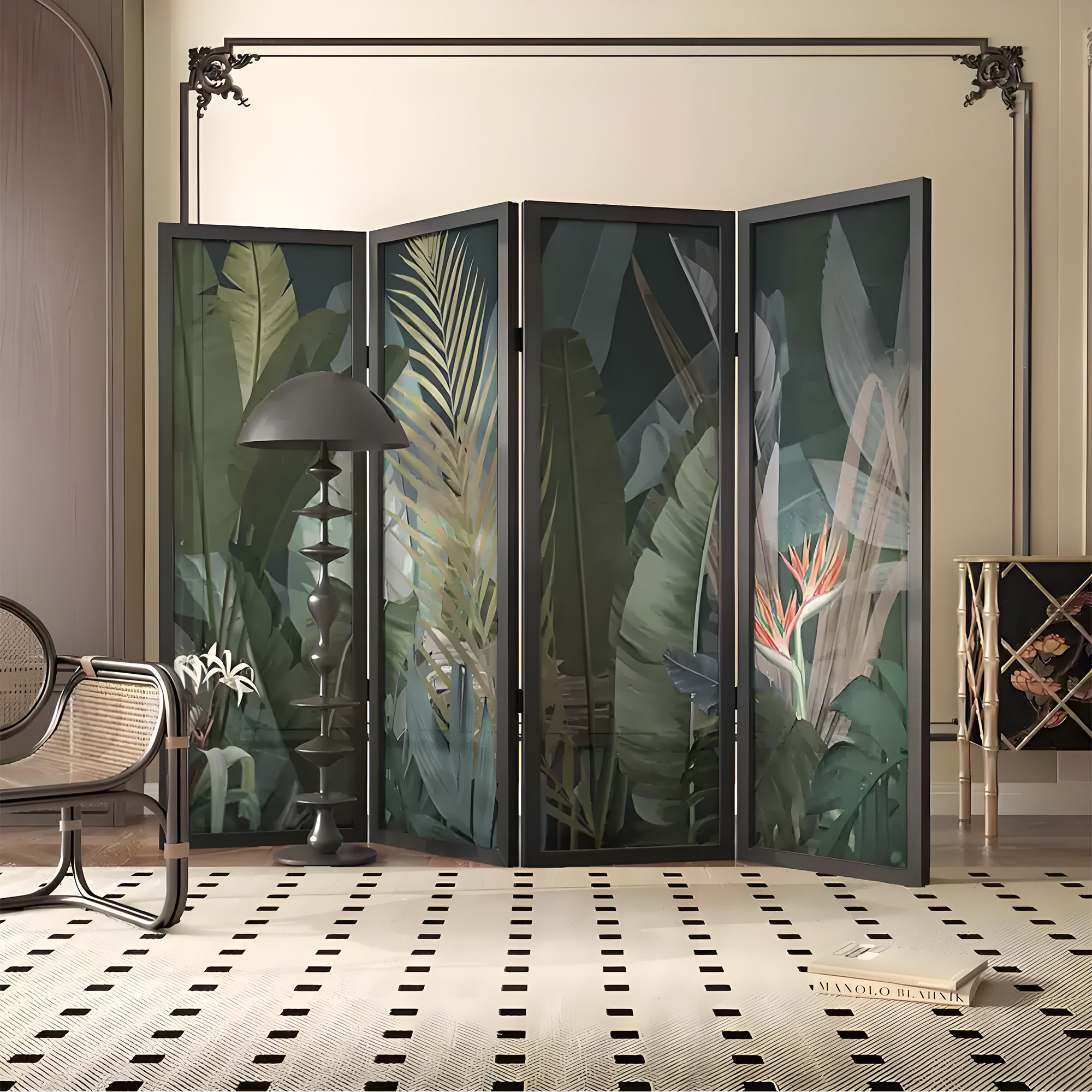 Bayou Breeze Banana Leaf Rainforest Screen - Wayfair Canada
