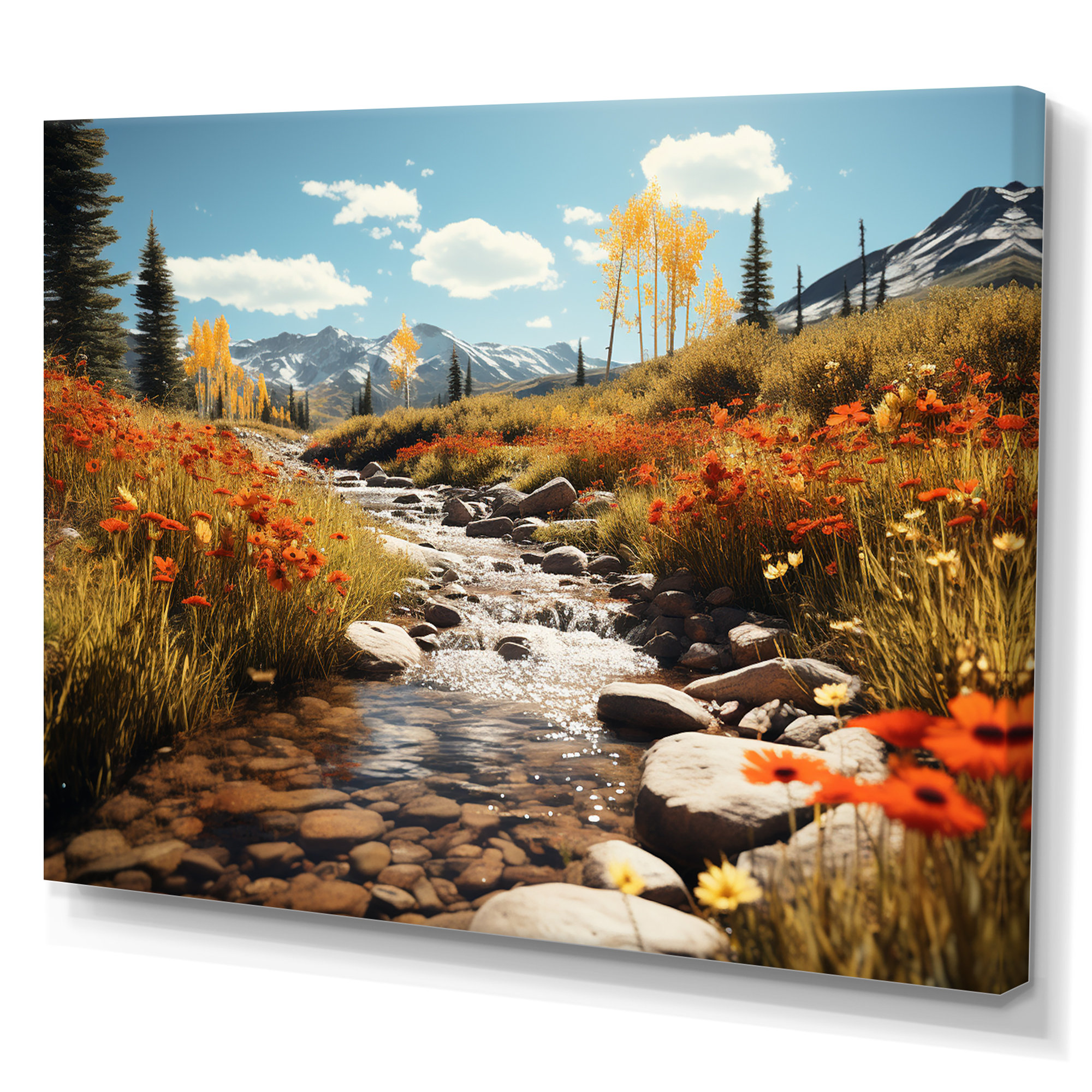 Loon Peak® USA Aspen Colorado Landscape Framed On Canvas Print | Wayfair