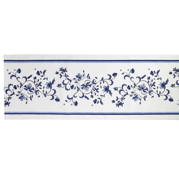 Spode® Blue Portofino 72" Runner | Wayfair