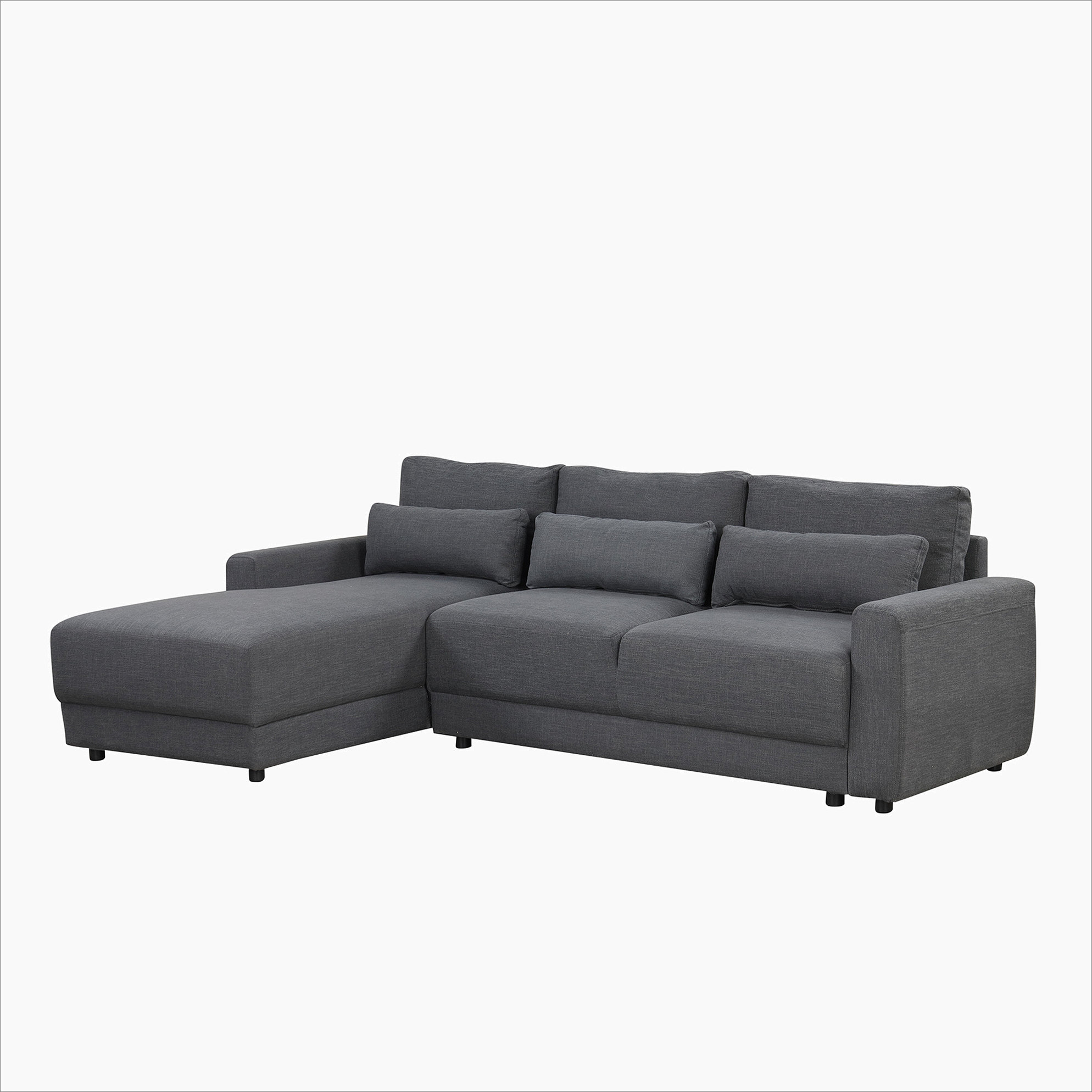 Latitude Run® L-shaped Modular Sectional Sofa with Removable Back ...