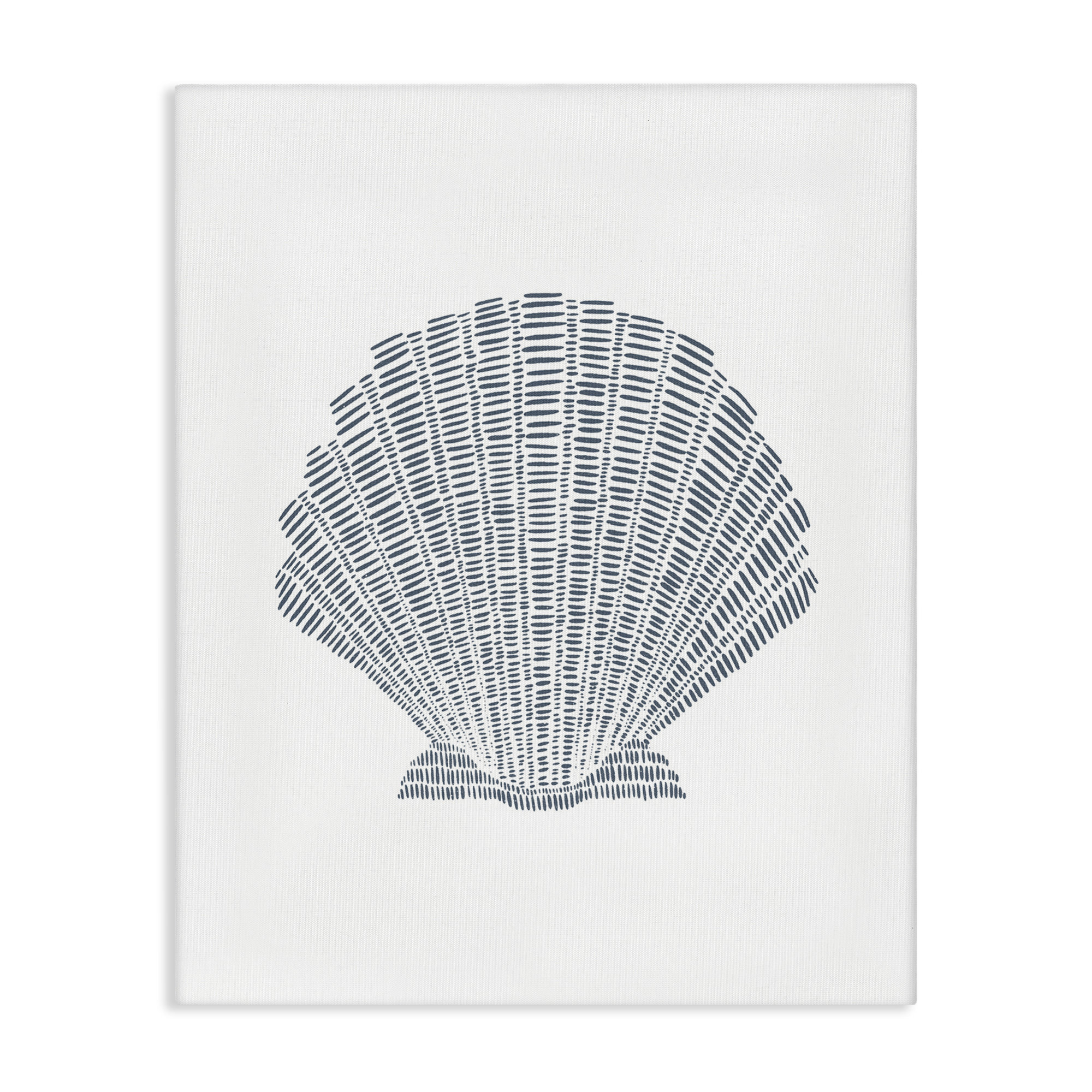 Dovecove Minimal Sea Shell Canvas Wall Art by Jetty Home, LLC | Wayfair