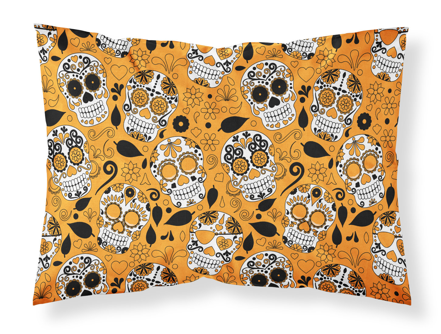 Caroline's Treasures Day of the Dead Pillowcase | Wayfair