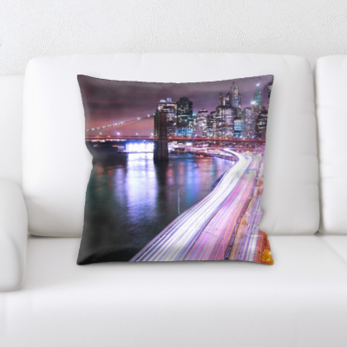 Latitude Run® Gaener New York City Shots Throw Pillow | Wayfair