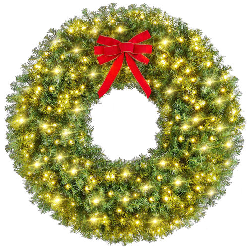 Extra Large Christmas Wreaths | Wayfair