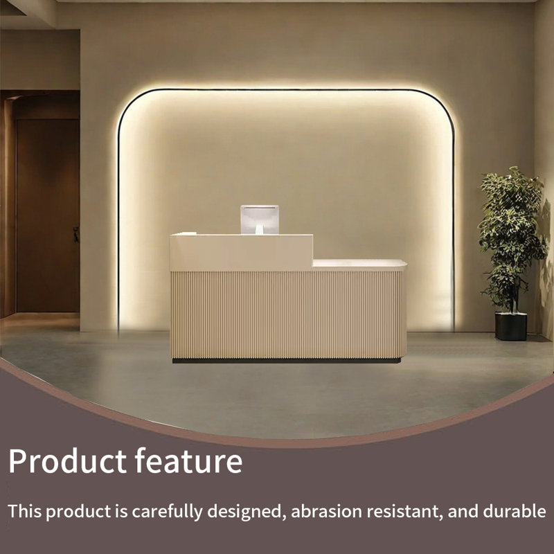 Artistic Soul XKX Premium Furniture Rectangular Modern Front Desk ...