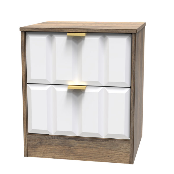 Lark Manor Doss Manufactured Wood Bedside Table | Wayfair.co.uk