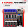 5 Core Audio Mixer DJ Equipment Digital Sound Board Karaoke XLR Mixers ...
