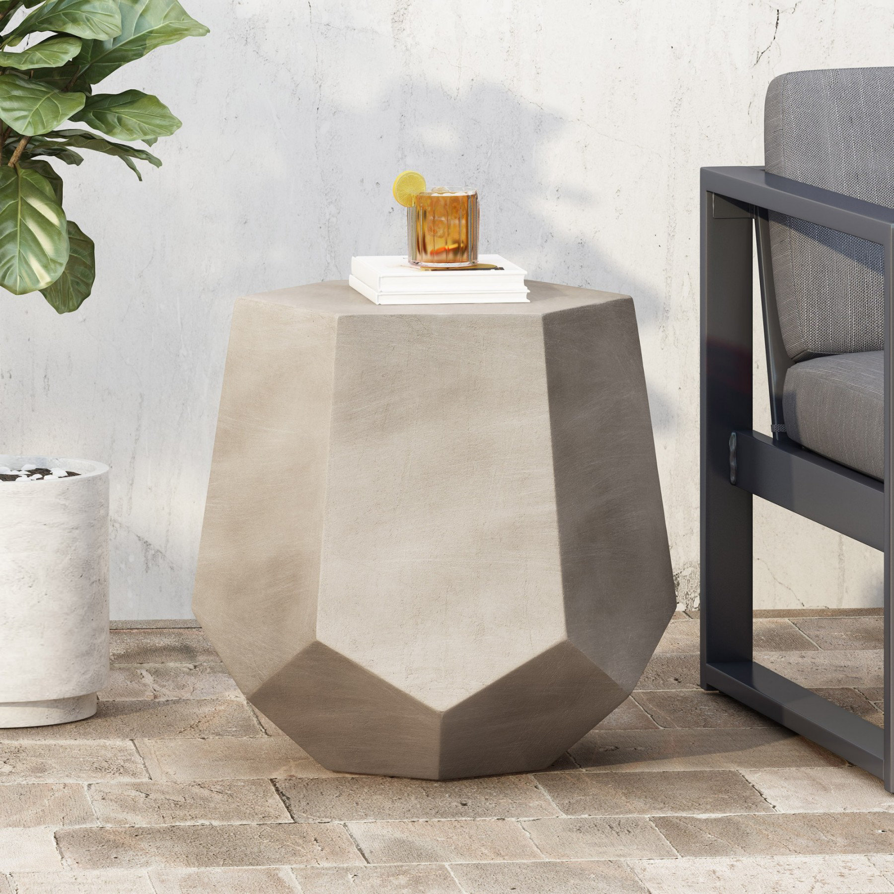 Brayden Studio Outdoor CALGARY SIDE TABLE - Wayfair Canada