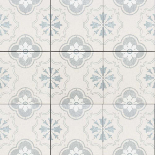 Long Island Mosaics & Tile Oheka 6" x 6" Porcelain Patterned Wall ...