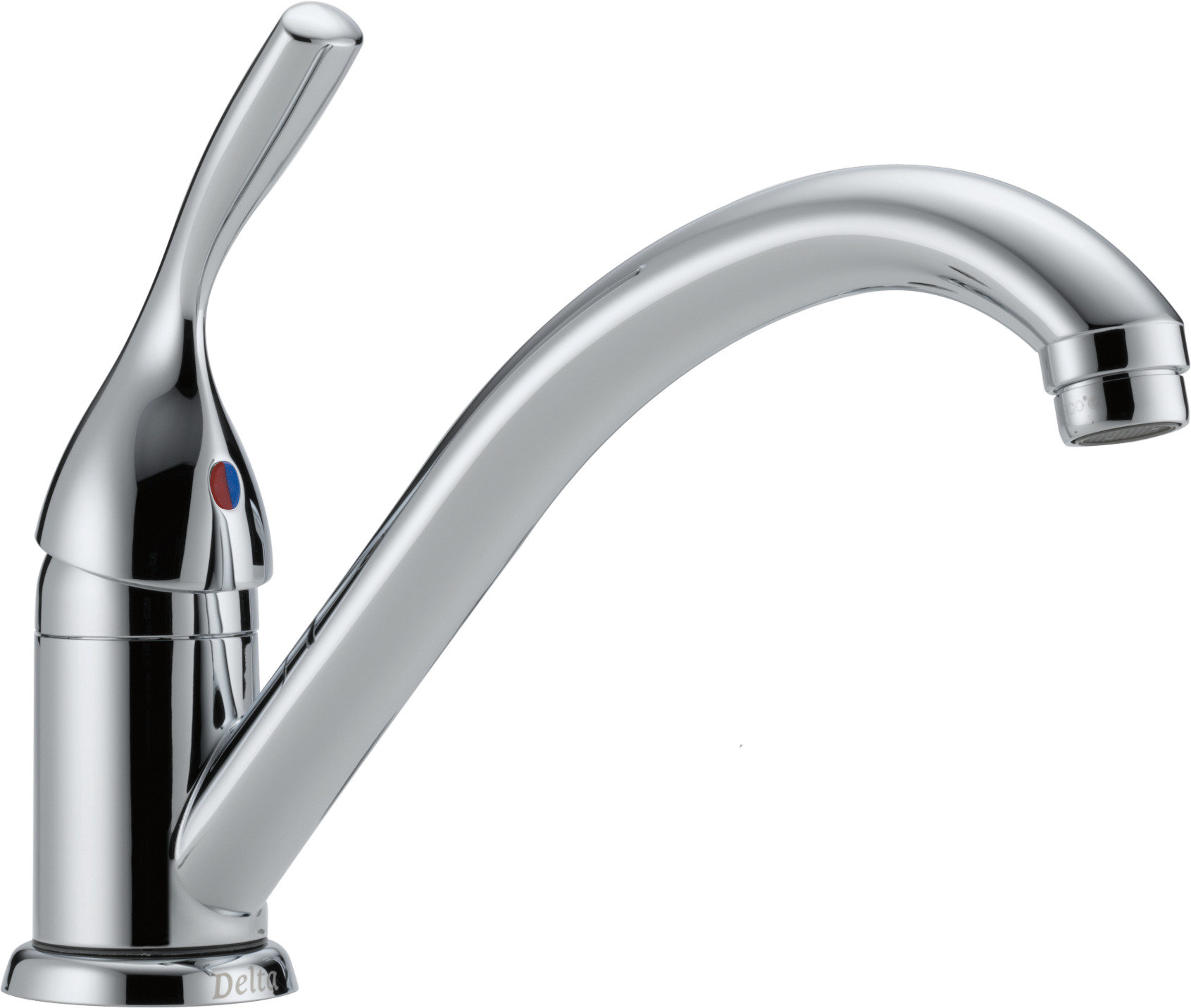 Delta Classic Single-Handle Kitchen Sink Faucet, Single-Hole Kitchen ...