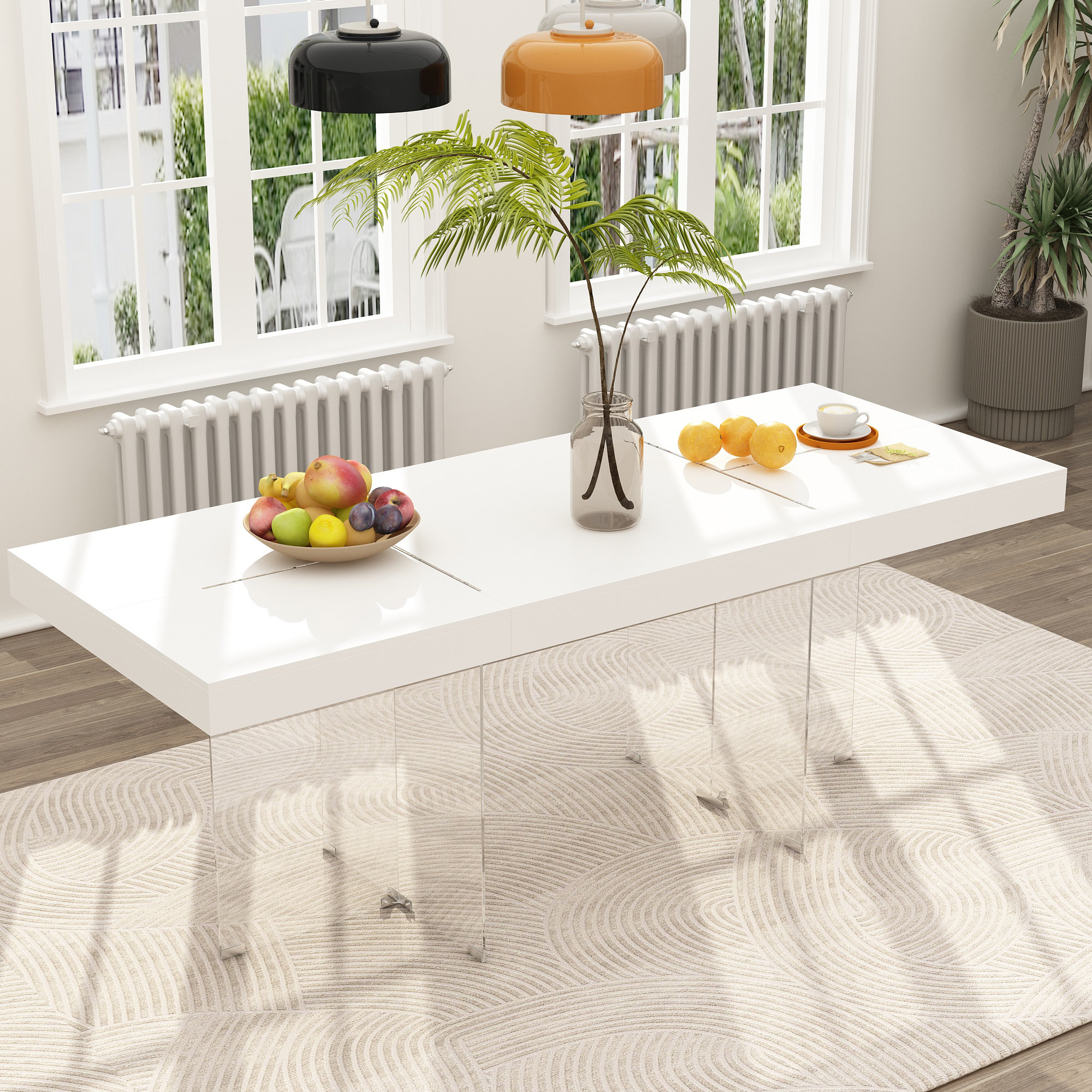 Wrought Studio™ Kamario Rectangular 31.5'' L x 78.7'' W & Reviews | Wayfair