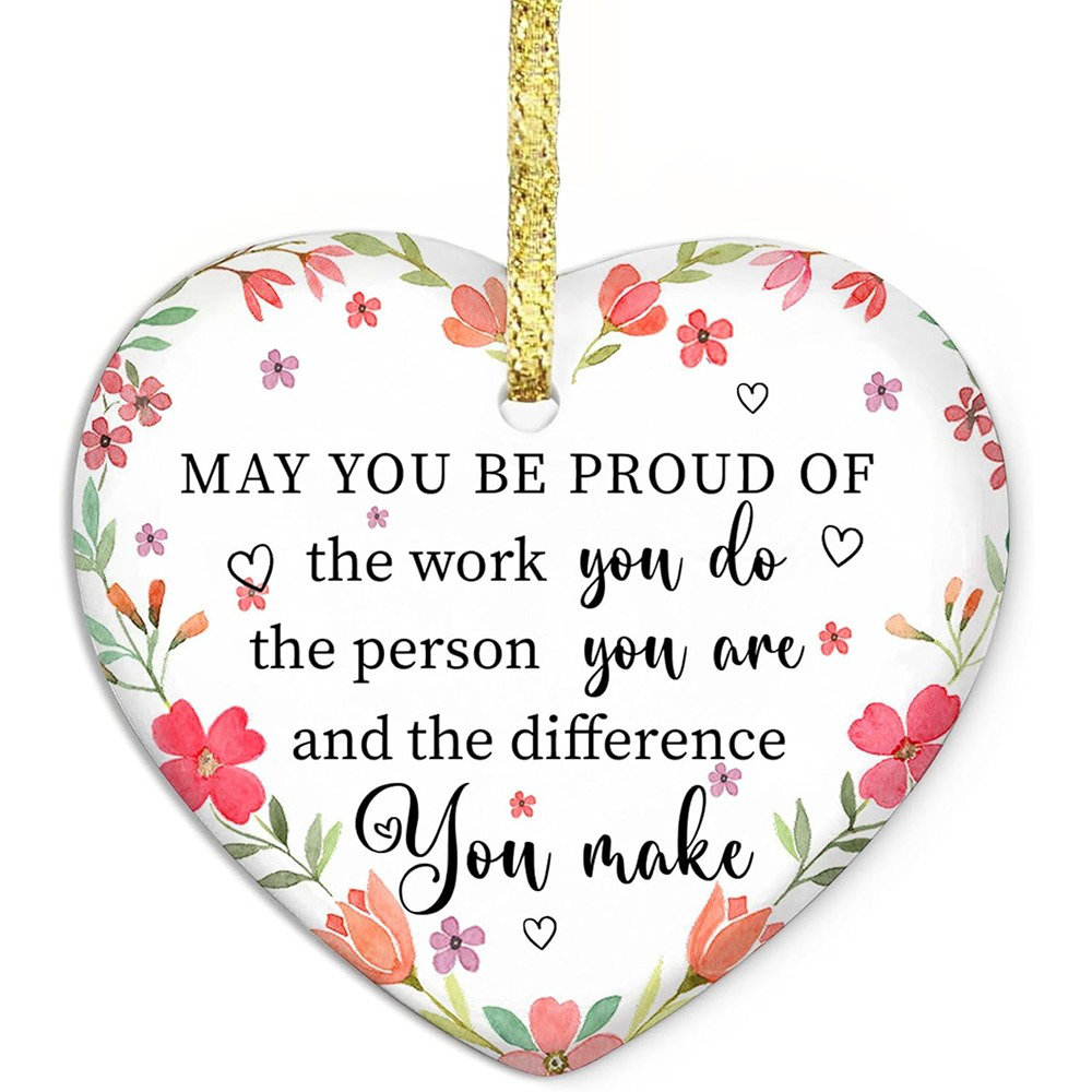 Red Barrel Studio® May You Be Pround Of The Work That You Do Ornament ...