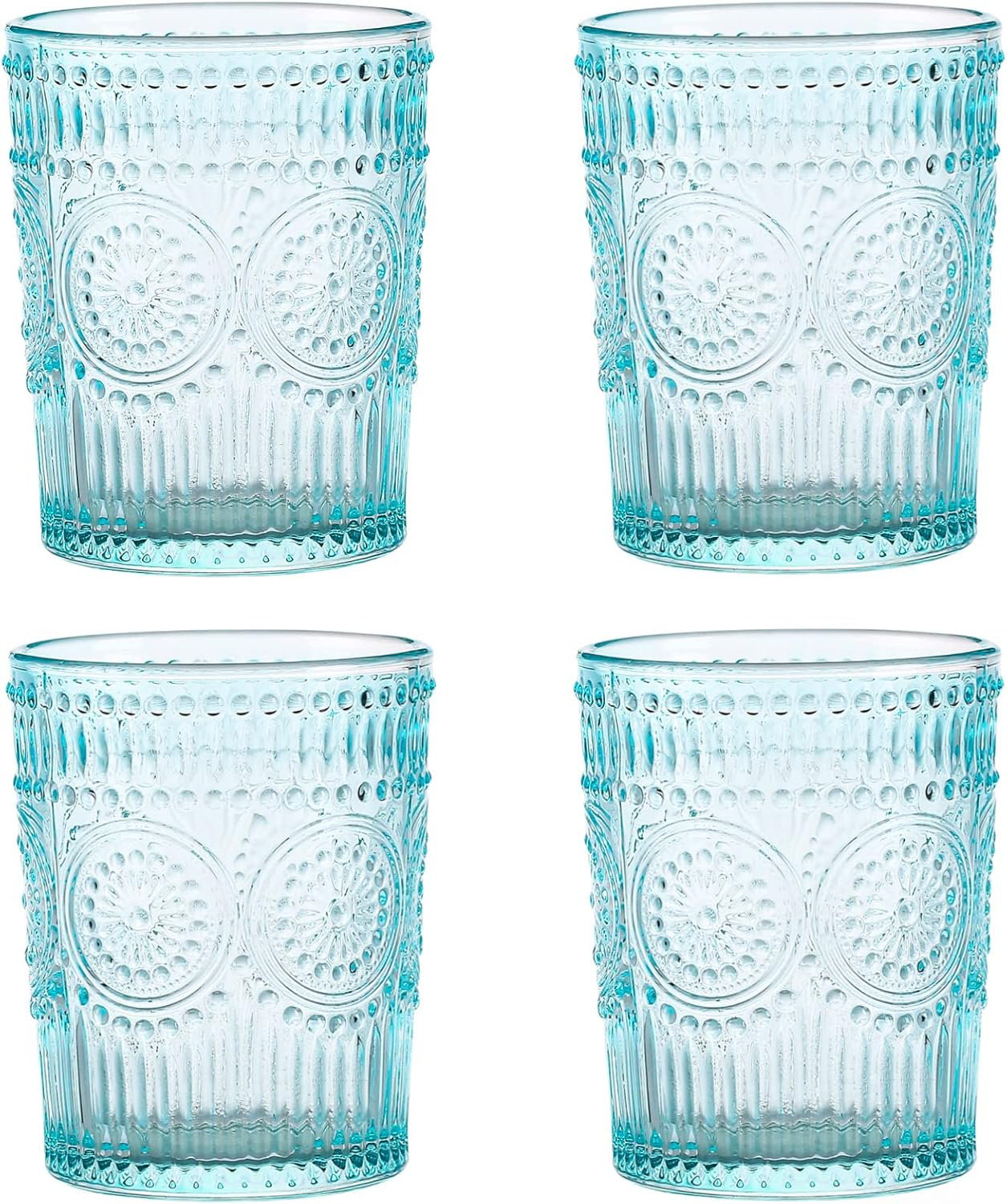 Rosdorf Park Drinking Glasses Set , Vintage Drinking Glasses, Colored ...