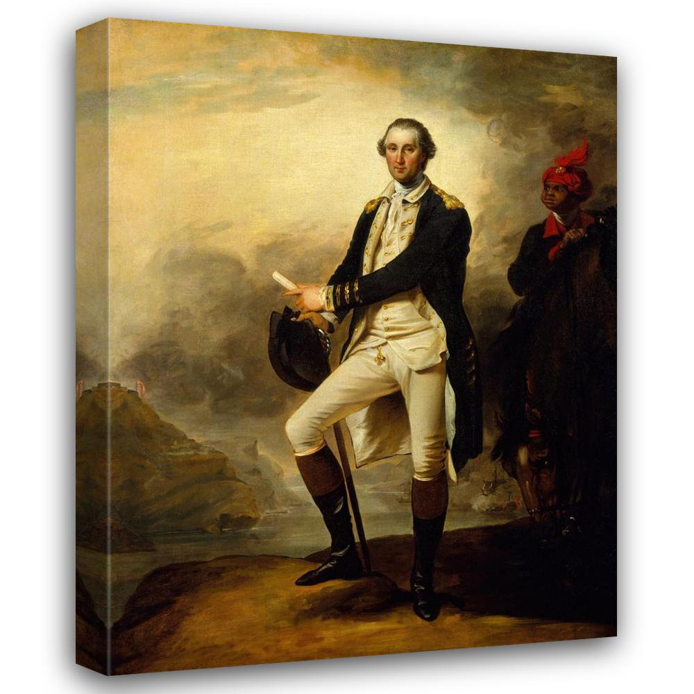 Alcott Hill "George Washington and William Lee" by John Trumbull ...