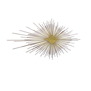 Abstract & Geometric Metal Wall Accents You'll Love | Wayfair