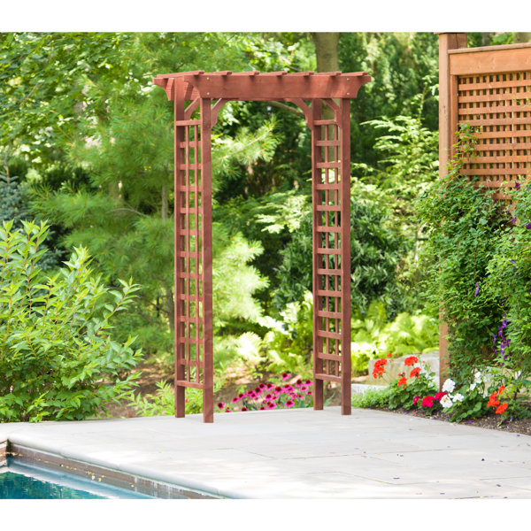 Leisure Season Garden Wood Arbor & Reviews | Wayfair