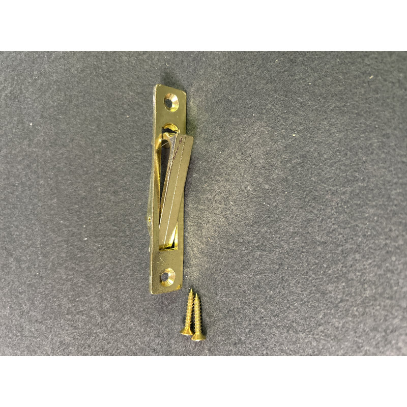 D. Lawless Hardware Sliding Door Edge Pull Brass Plated(79480) | Wayfair