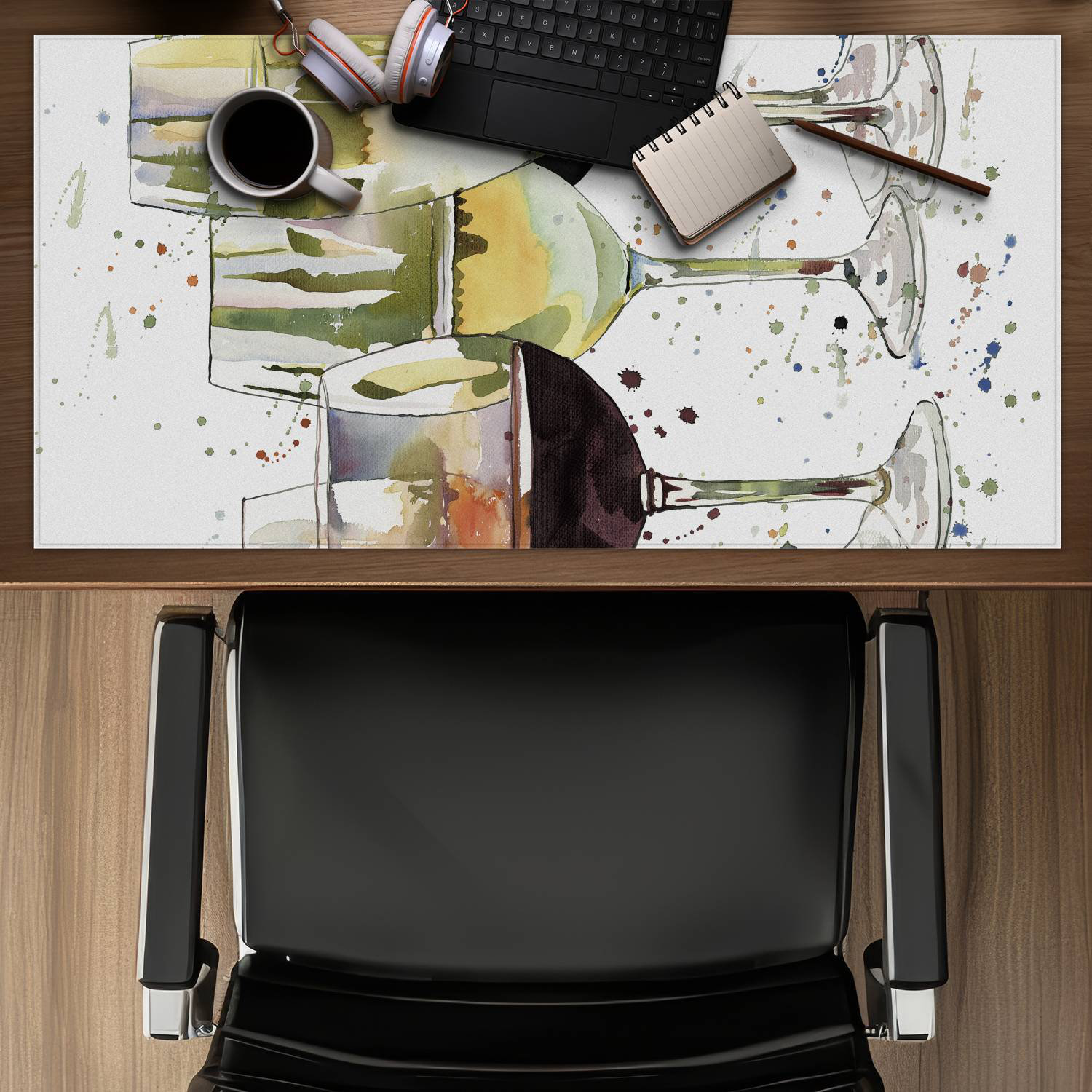 Begin Edition International Inc. Beautiful wine glasses - 15.75"x31.50 ...