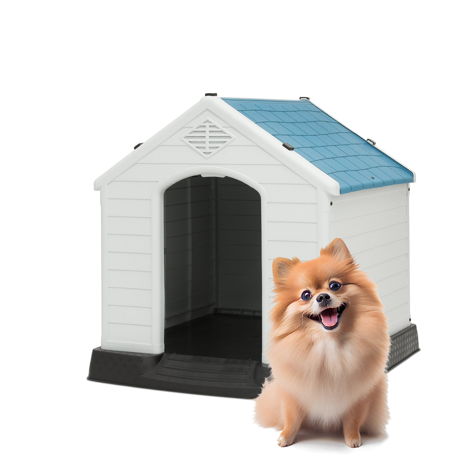 Tucker Murphy Pet™ Durgabai Portable Dog House with Air Vents, Indoor ...