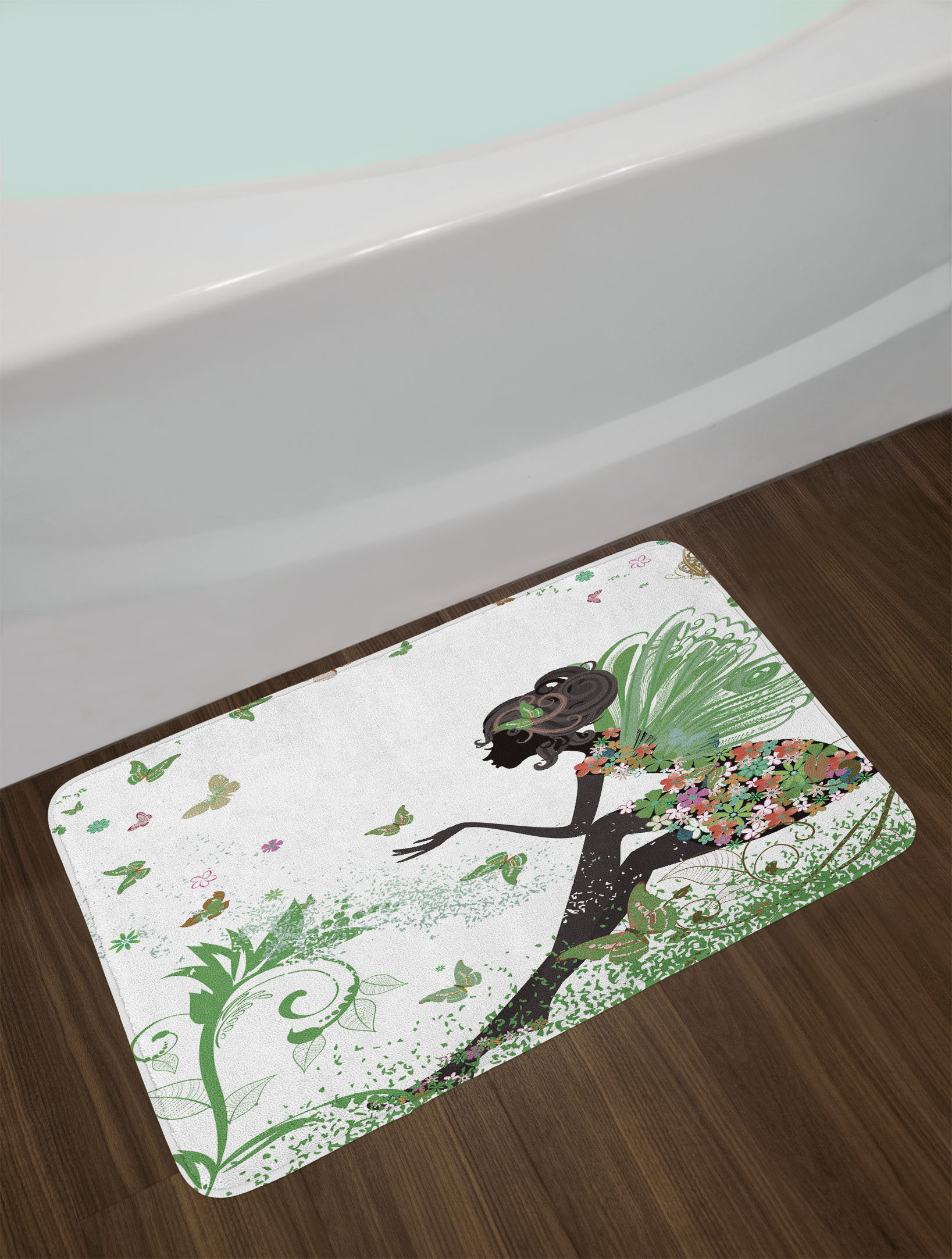 East Urban Home Saxis Bath Mat - Wayfair Canada