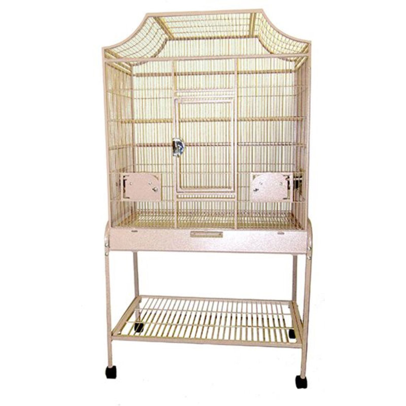 Archie & Oscar™ Elinor 55" Iron Victorian Top Floor Bird Cage with ...