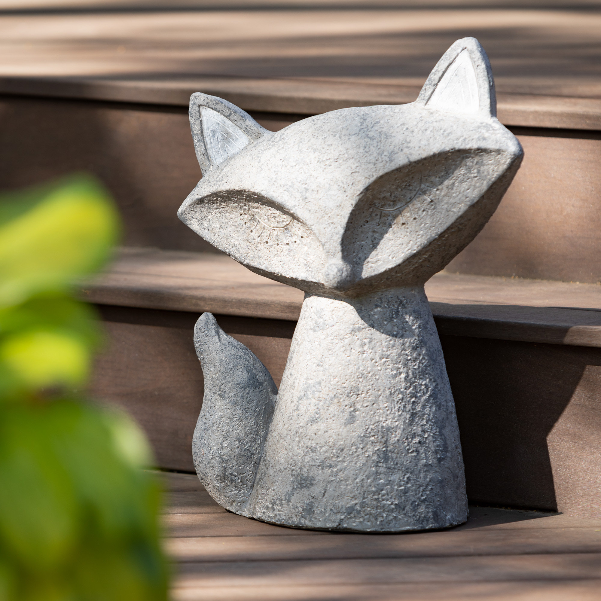 Millwood Pines Fox Garden Statue | Wayfair