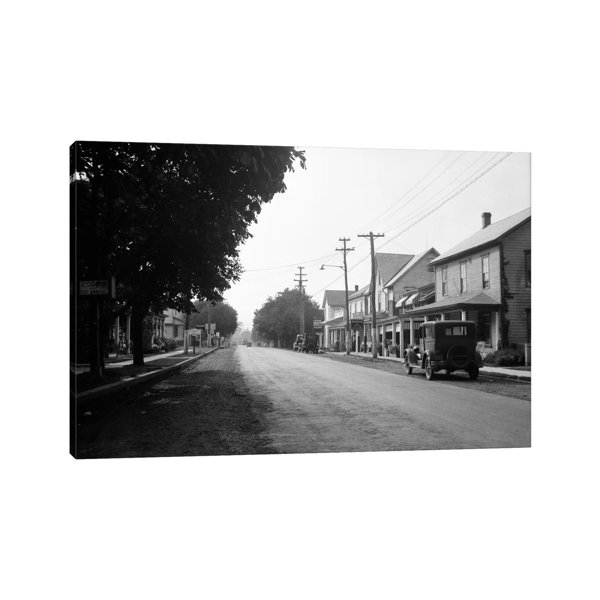 Latitude Run 1930s Jennerstown Pennsylvania Looking Down The Main ...