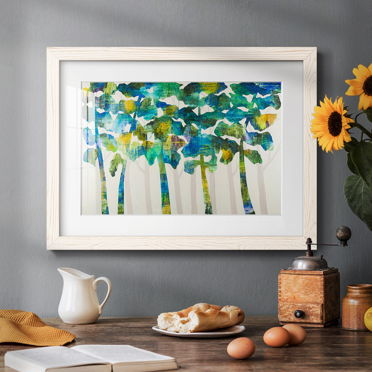 Winston Porter Tall Trees VII Framed On Paper Print | Wayfair