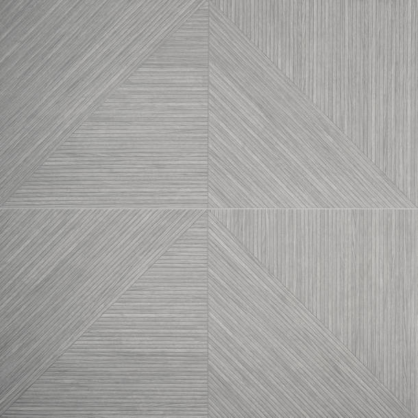 Bond Tile Auburn Ribbon 24 in. x 48 in. Porcelain Ribbed Wood Look Wall ...
