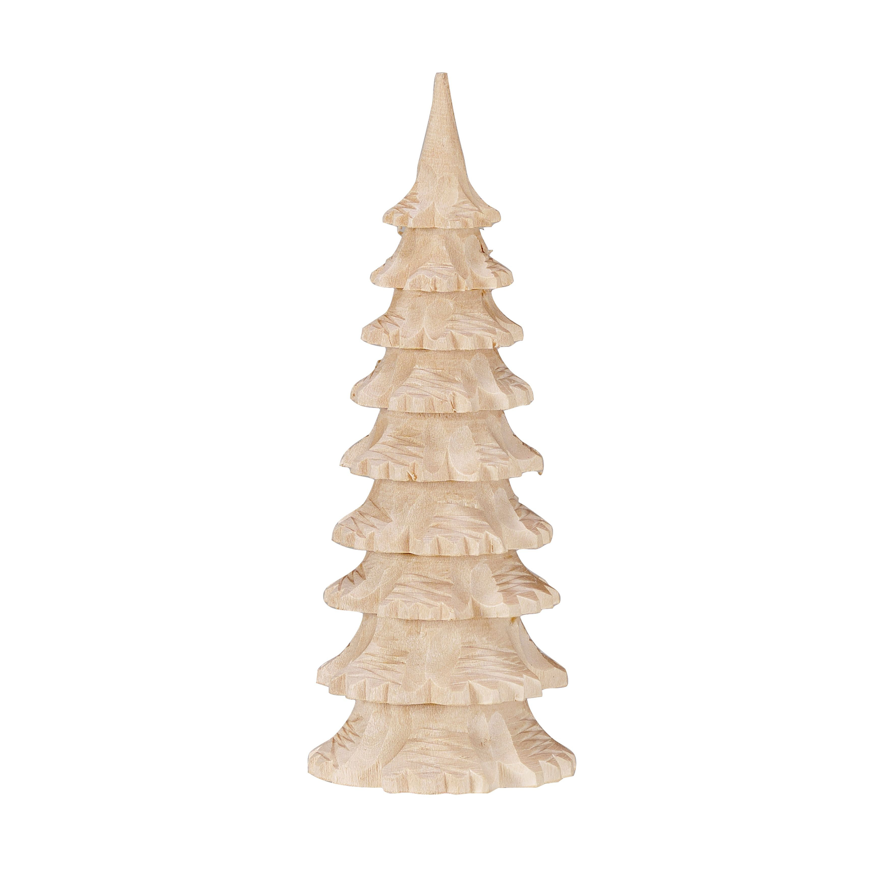 The Holiday Aisle® Carved Wood Tree Decor | Wayfair