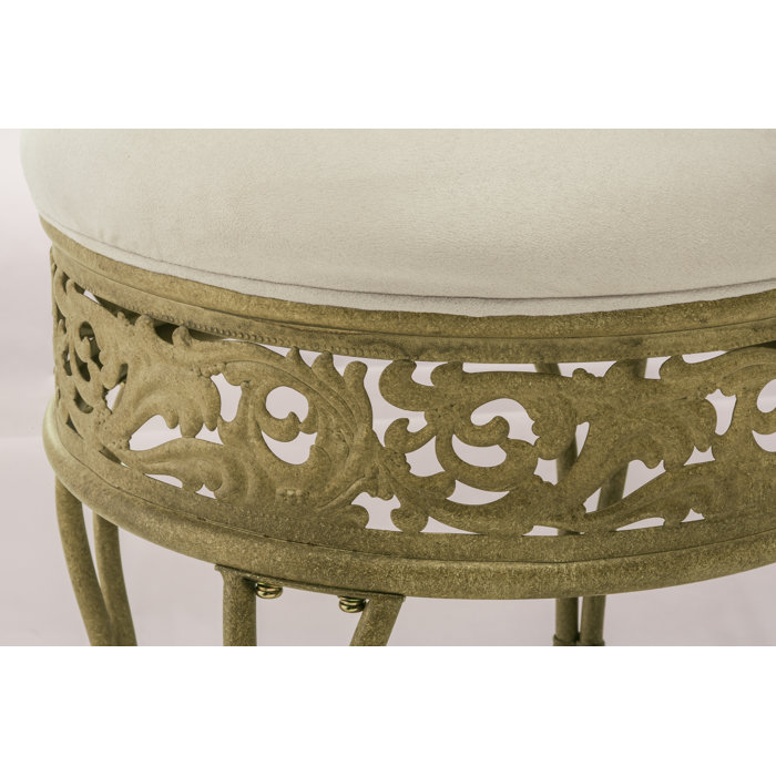 Astoria Grand Kaye Metal Accent Stool & Reviews | Wayfair