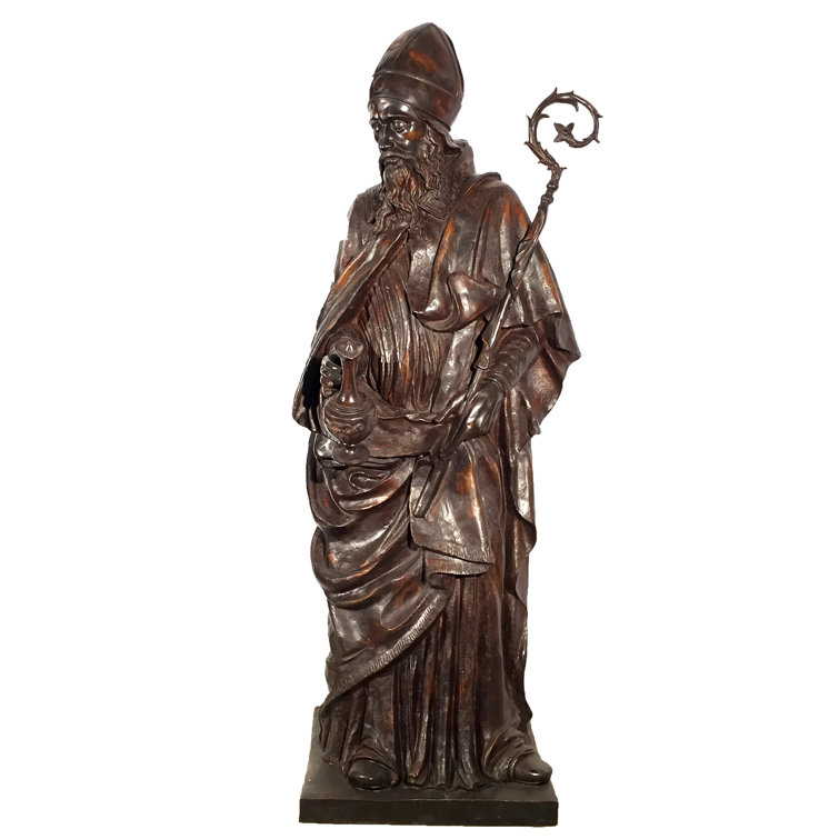 Metropolitan Galleries Bronze St. Prosdocimus Sculpture | Wayfair