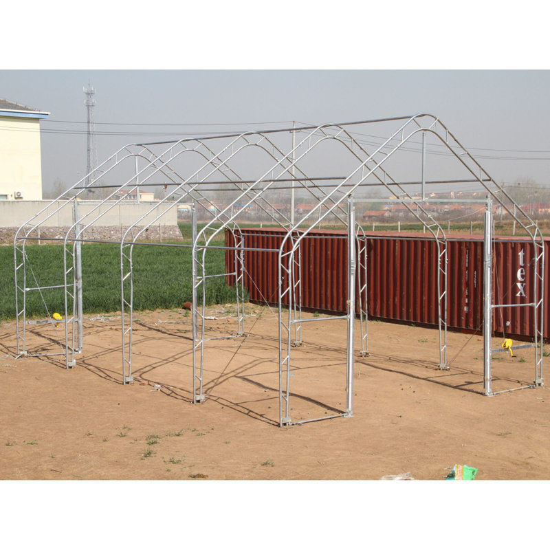 Chery Industrial 20 Ft. W X 33 Ft. D Double Truss Storage Shelter 22Oz ...