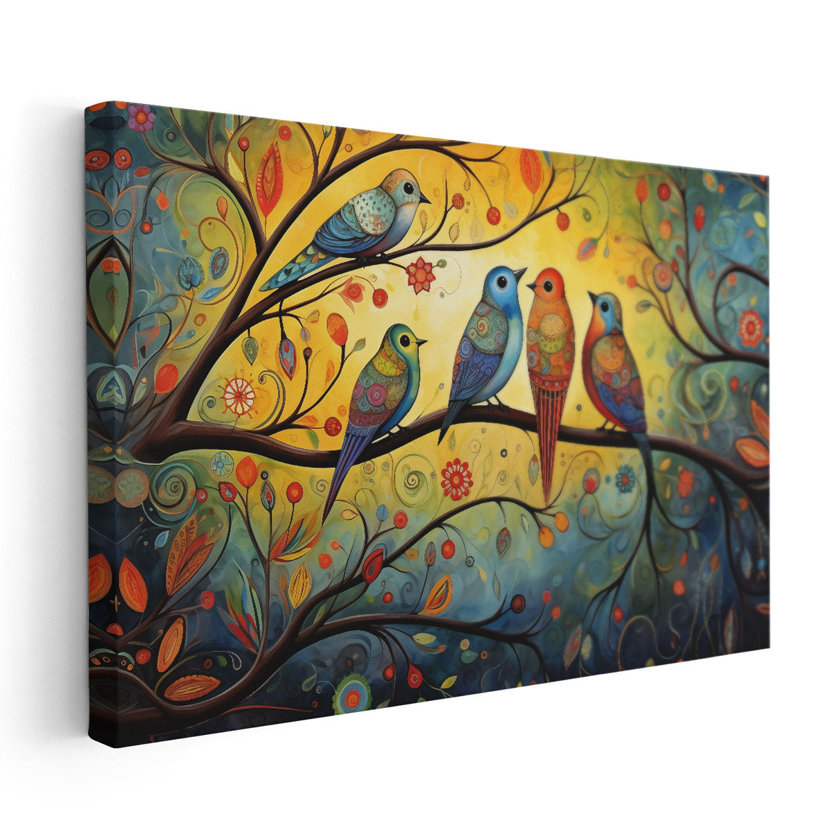 Red Barrel Studio® " Feathered Flock Fantasy 4 " | Wayfair
