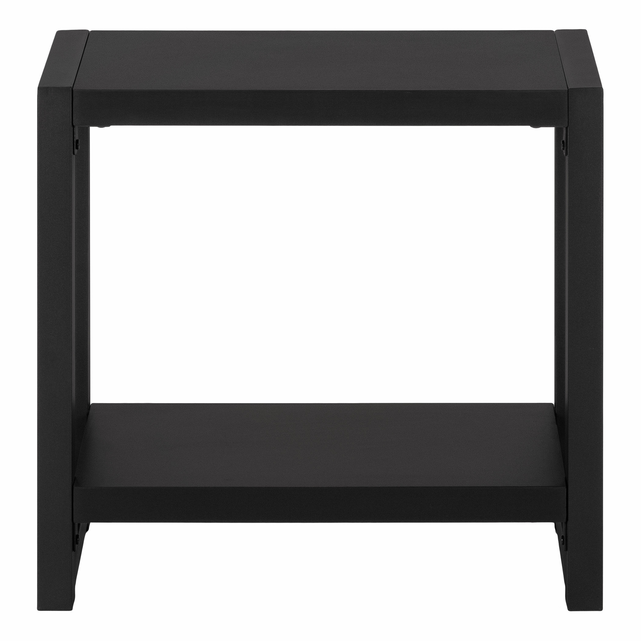17 Stories Accent Table, Side, End, Narrow, Small, 2 Tier, Living Room ...