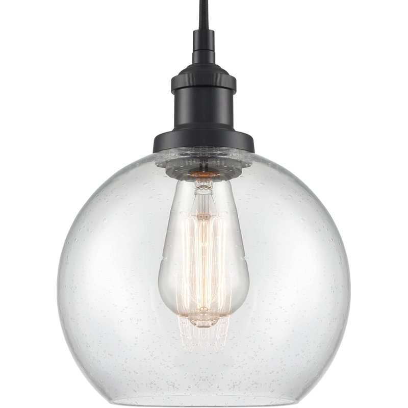 Breakwater Bay Alezzi 1 - Light Black Sphere Pendant | Wayfair