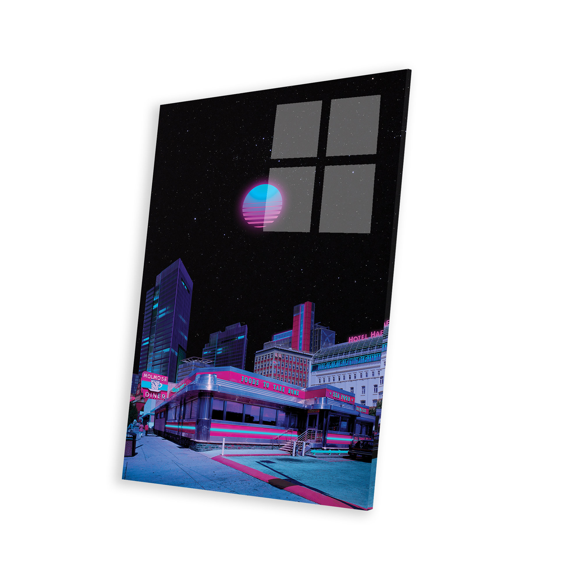 Ebern Designs Nocturnal Paradise IV Print On Acrylic Glass - Wayfair Canada