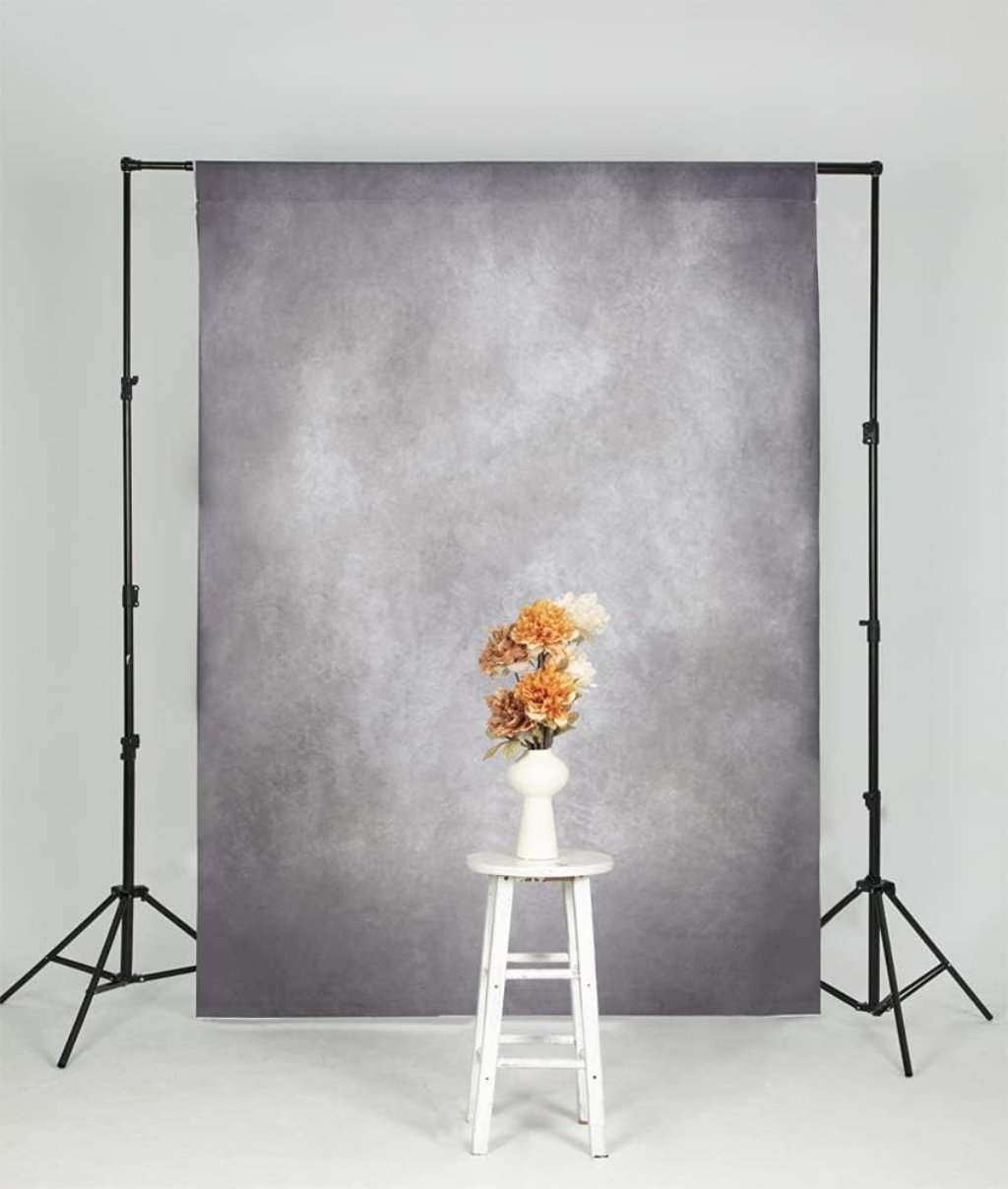 JJbaok Vintage Abstract Grey Photography Backdrop - 5X7ft Microfiber ...