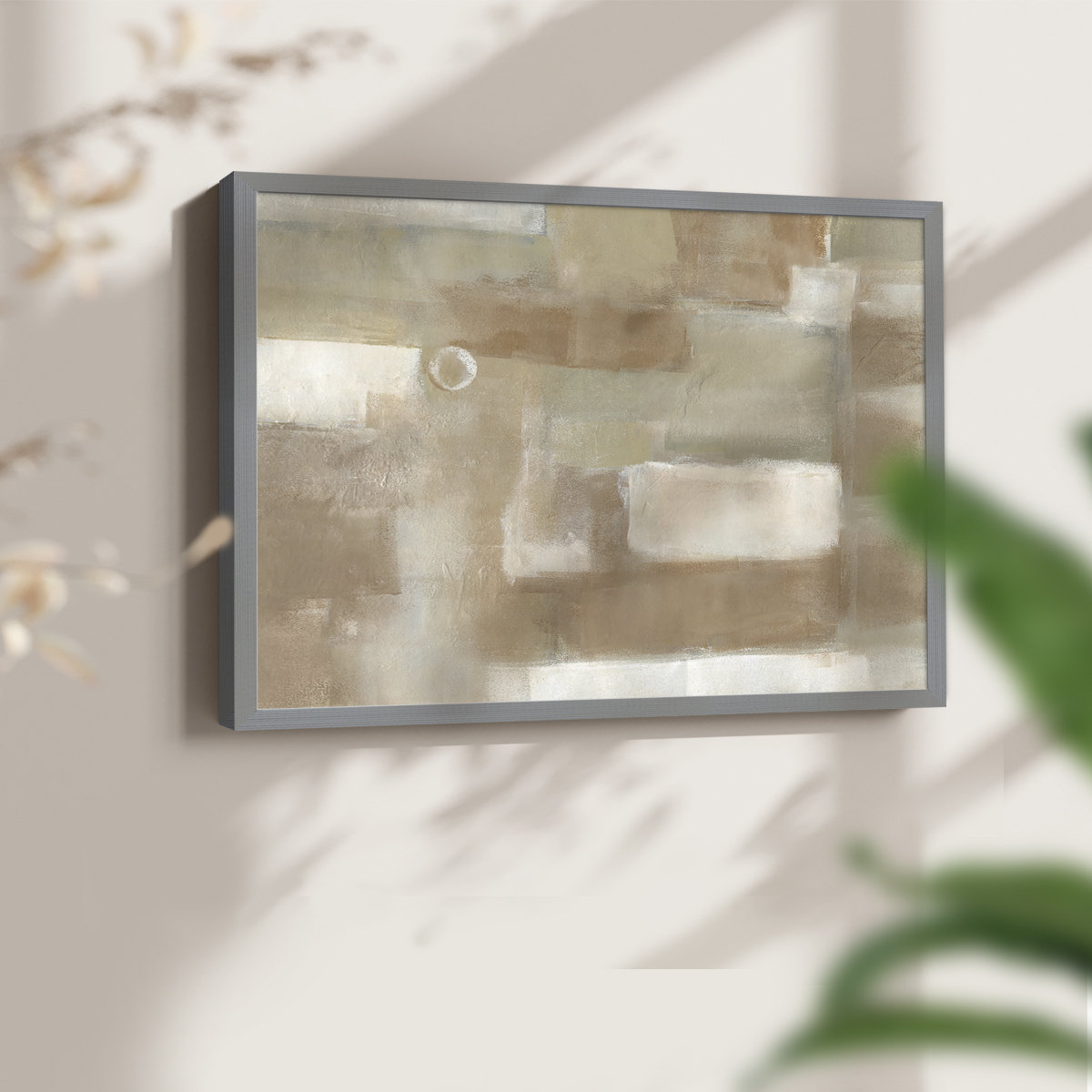 Wrought Studio™ Neutral Expression I -Framed Print - Restickable | Wayfair