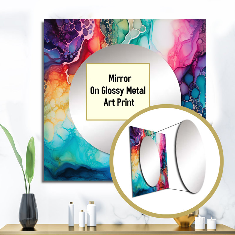 abstract shape mirror
