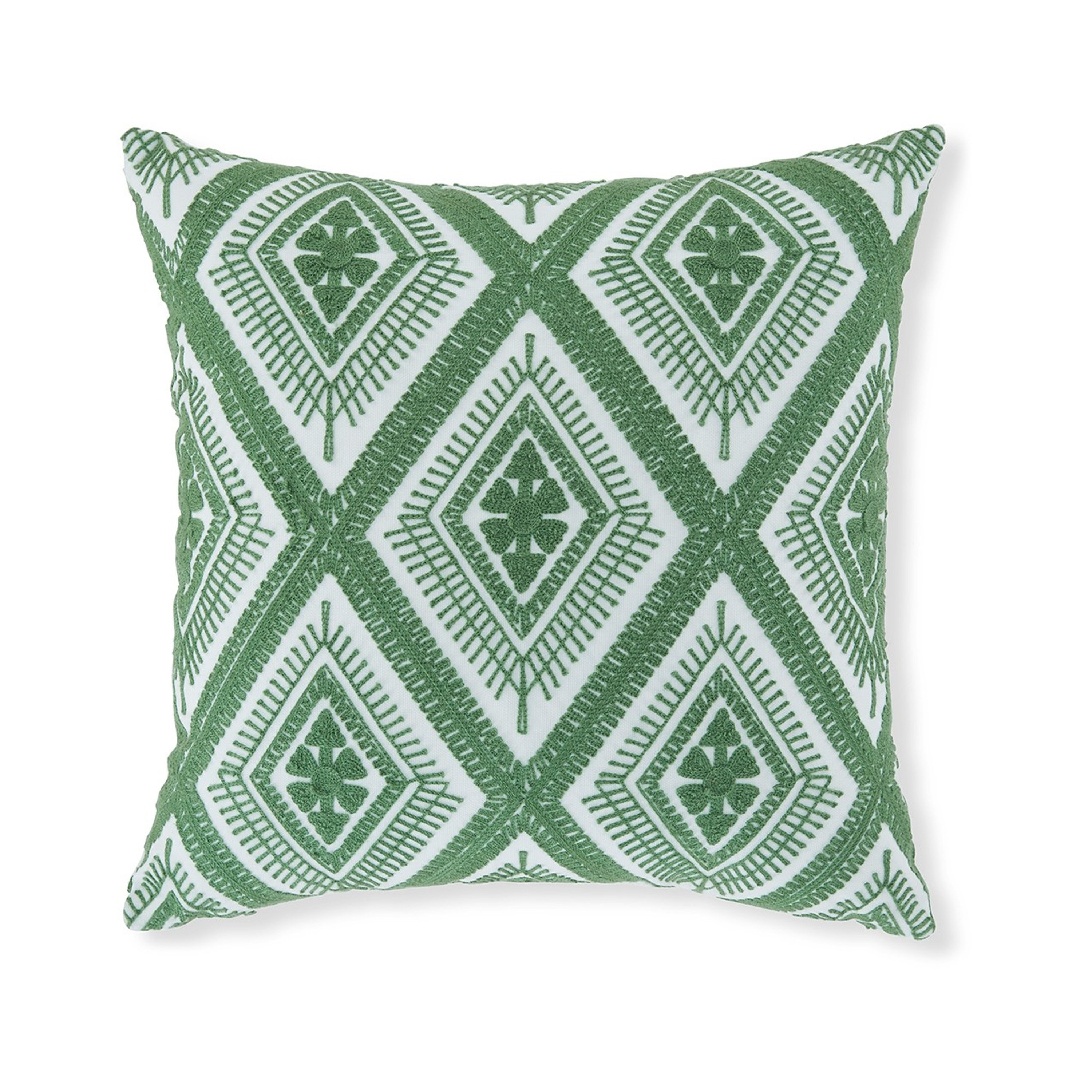 Benjara Valey 16 Inch Accent Pillow Set Of 4, Indoor Outdoor, Diamond ...