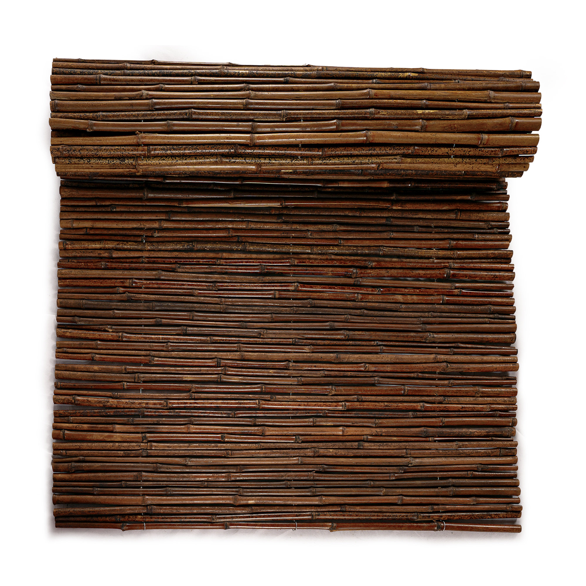 bamboogro 3ft * 8ft Carbonized Bamboo Cane Fence For Garden Balcony ...