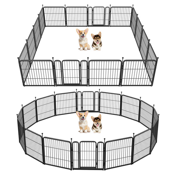FXW Outdoor Dog Pen 16 Panels for Dogs & Reviews | Wayfair