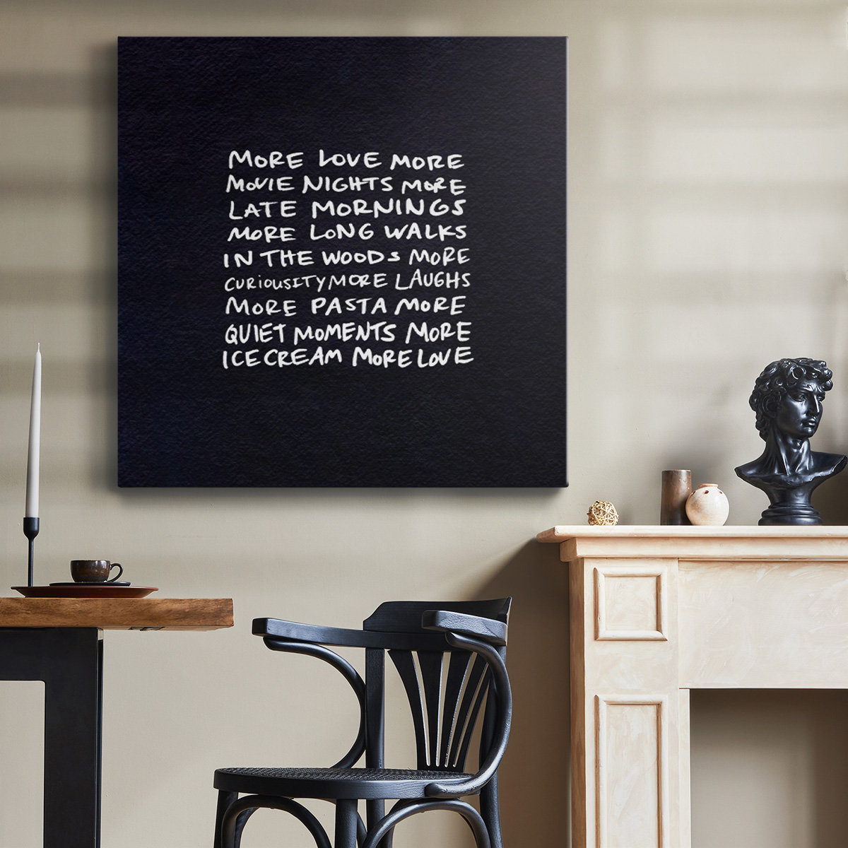 Trinx More Love II-Premium Gallery Wrapped Canvas - Ready to Hang | Wayfair