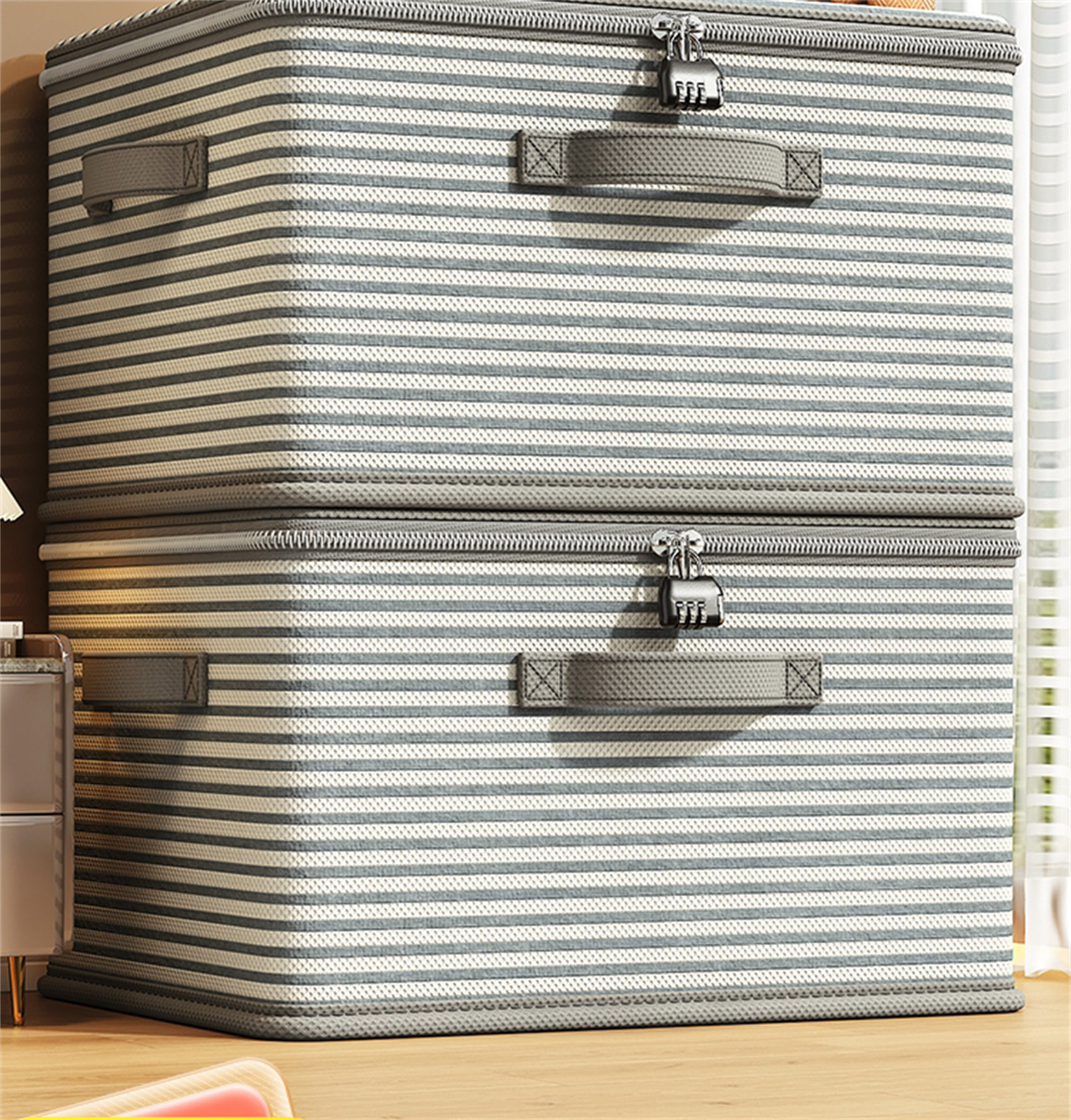 Latitude Run® Fabric Clothing Storage Box | Wayfair