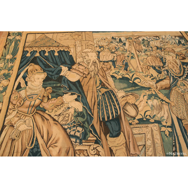 Nazmiyal Collection 16Th Century Antique Silk And Wool Biblical Flemish ...