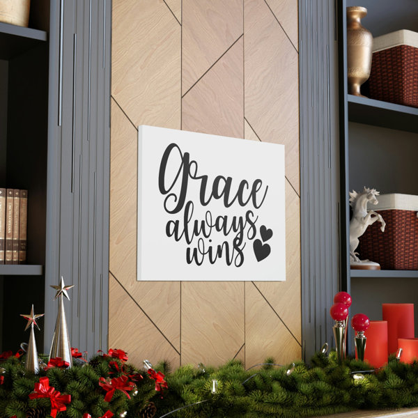 Happy Larry Grace Always Wins 2 Timothy 1:9 Christian Wall Art Print ...