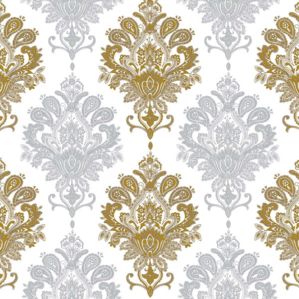 Charlton Home® Flower With White Background Peel & Stick Repositionable ...